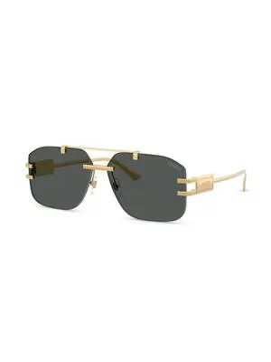 Versace Pilot Sunglasses - Gold