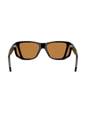 Persol Geometric Frame Sunglasses