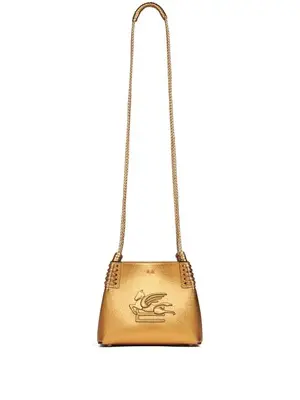 Etro Laminated Libra Tote - Gold