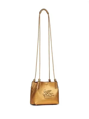 Etro Laminated Libra Tote - Gold