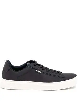 BOSS Logo-print Sneakers - Blue