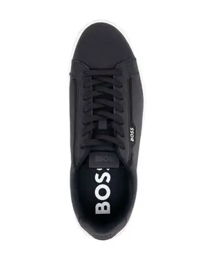 BOSS Logo-print Sneakers - Blue