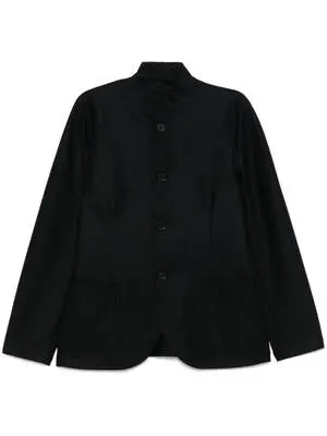Harris Wharf London Nehru Jacket - Black