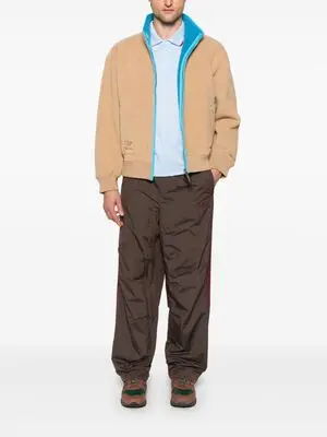 Adidas Zip-up Fleece Sweater - Neutrals