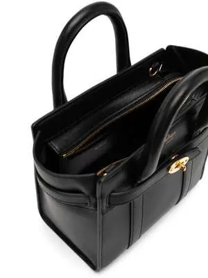 Mulberry Micro Bayswater Crossbody Bag - Black