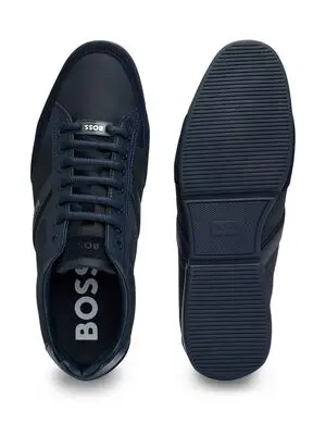 BOSS Panelled-design Sneakers - Blue