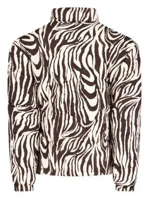 ERL Abstract Printed Turtleneck Jacket