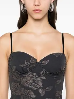ROTATE BY BIRGER CHRISTENSEN Cloqué-effect Mini Dress