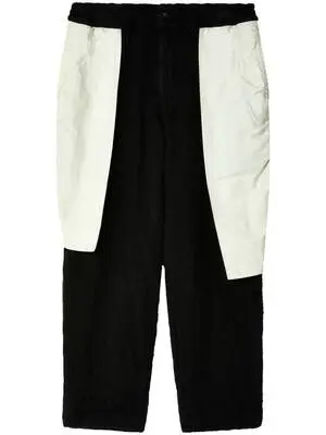 BLACK COMME DES GARÇONS Two-tone Trousers