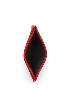 Marc Jacobs The Leather Card Case Cardholder - Red