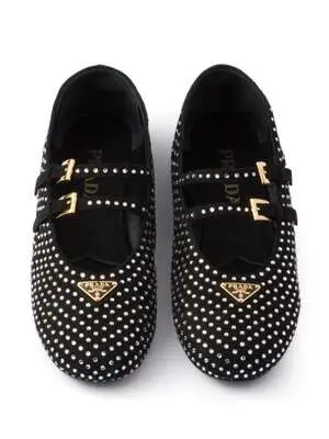 Prada Studded Flats For Women