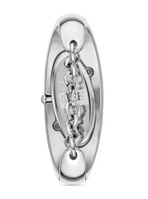 DIESEL® Oval D 24mm Watch - Silver