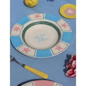 LAETITIA ROUGET You Are My Sunshine Hand-painted Stoneware Dinner Plate 26cm