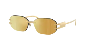Versace Versace VE2274 Sunglasses Brown Mirror Gold
