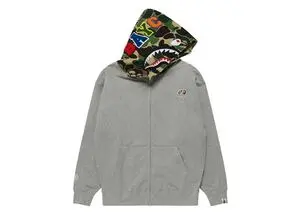 A BATHING APE X Bayc Shark Full Zip Hoodie