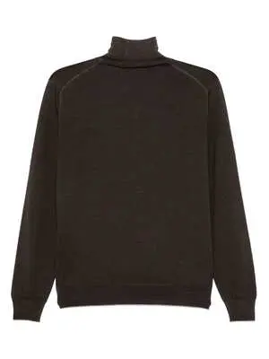 DELL'OGLIO Merino Wool Turtleneck Sweater
