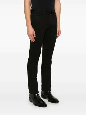 Canali Straight-leg Jeans - Black
