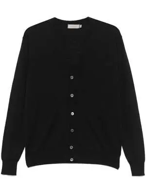 Canali Fine-knit Cardigan