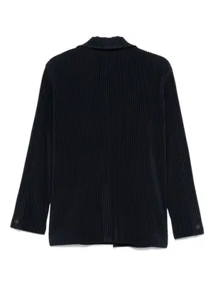 Issey Miyake Plissé Blazer - Blue