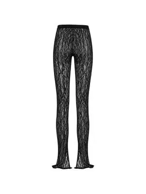 ALMAZ Lace Side-slit Trousers