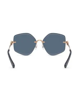 Tory Burch Geometric-frame Sunglasses
