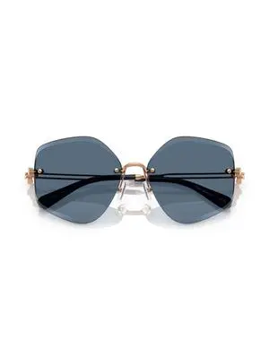 Tory Burch Geometric-frame Sunglasses