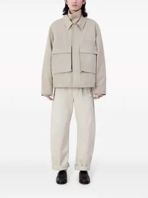 LEMAIRE 3d Pockets Quilted Jacket