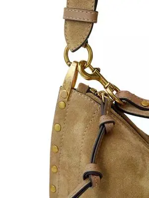 Isabel Marant Étoile Oskan Studded Cross Body Bag - Brown