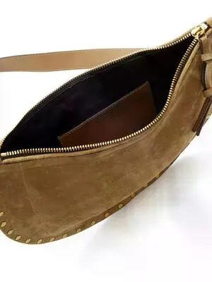 Isabel Marant Étoile Oskan Studded Cross Body Bag - Brown