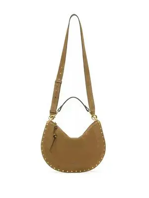 Isabel Marant Étoile Oskan Studded Cross Body Bag - Brown