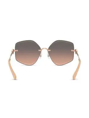Tory Burch Geometric-frame Sunglasses