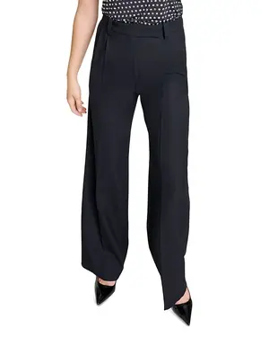 Maje Pernoui Wide-leg Trousers - Black