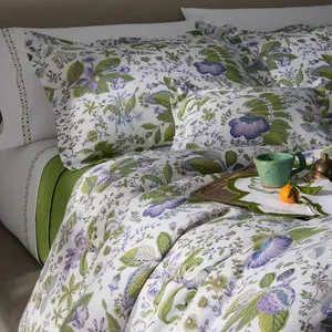 MATOUK Pomegranate Linen Duvet Cover, Full Queen Exclusive