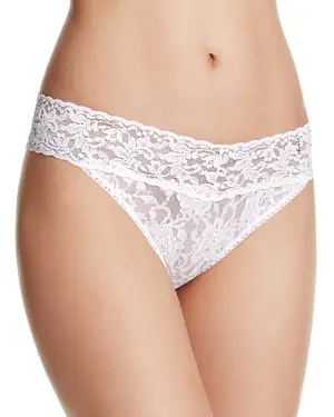 Hanky Panky I Do Original-rise Thong - White