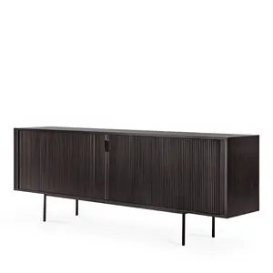 ETHNICRAFT Roller Max 88 Sideboard - Teak Off Black