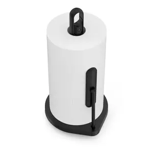 SIMPLEHUMAN Kitchen Paper Towel Holder With Spray Pump - Matte Black