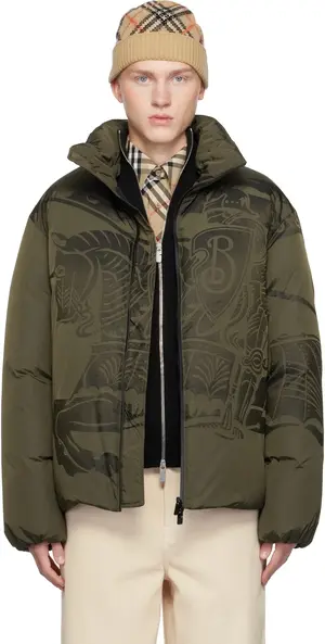 Burberry Burberry EKD Nylon Puffer Jacket - Loch Ip Pattern