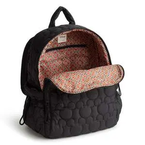 VERA BRADLEY Disney Bancroft Quilted Backpack - Black