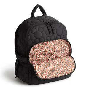 VERA BRADLEY Disney Bancroft Quilted Backpack - Black