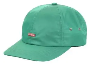 Supreme Enamel Small Box 6 Panel Cap - Green