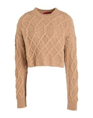 Max & Co. Cable-knit Sweater - Camel