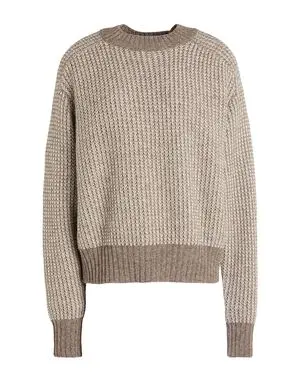 Max & Co. Vosci Sweater Light Brown Size Wool, Polyamide