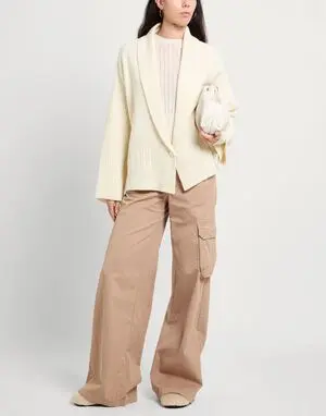 Armani Exchange Cardigan In Wool And Polyamide