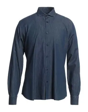 PETER HADLEY SPORT Denim Shirt Size Cotton