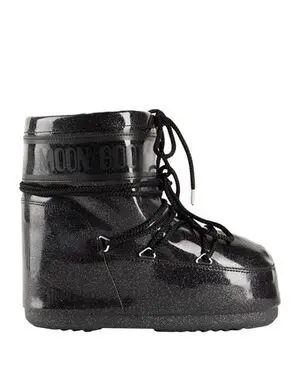 Moon Boot Mb Icon Low Glitter Ankle Boots - Black