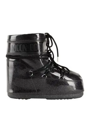 Moon Boot Mb Icon Low Glitter Ankle Boots - Black