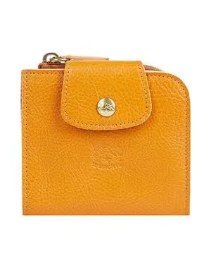 Il Bisonte Woman Wallet Cream Size - Leather Brown