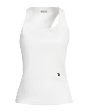 MISBHV Ribbed Jersey Tank Top - White