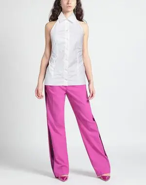 MSGM Cotton Poplin Shirt - White