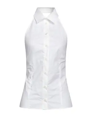 MSGM Cotton Poplin Shirt - White